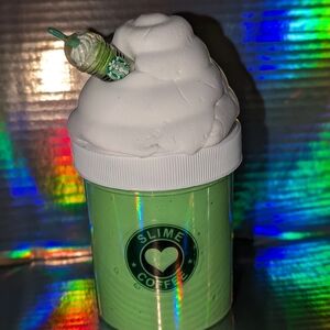 little rubi | Other | Green Starbucks Matcha Tea Slime Coffee Cup With ...